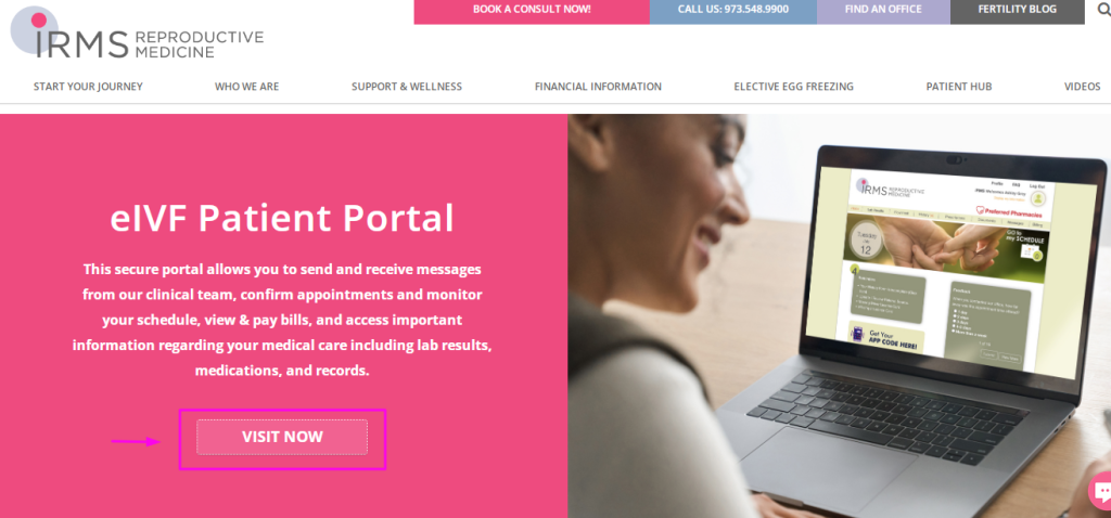 Welcome To The IRMS Patient Portal